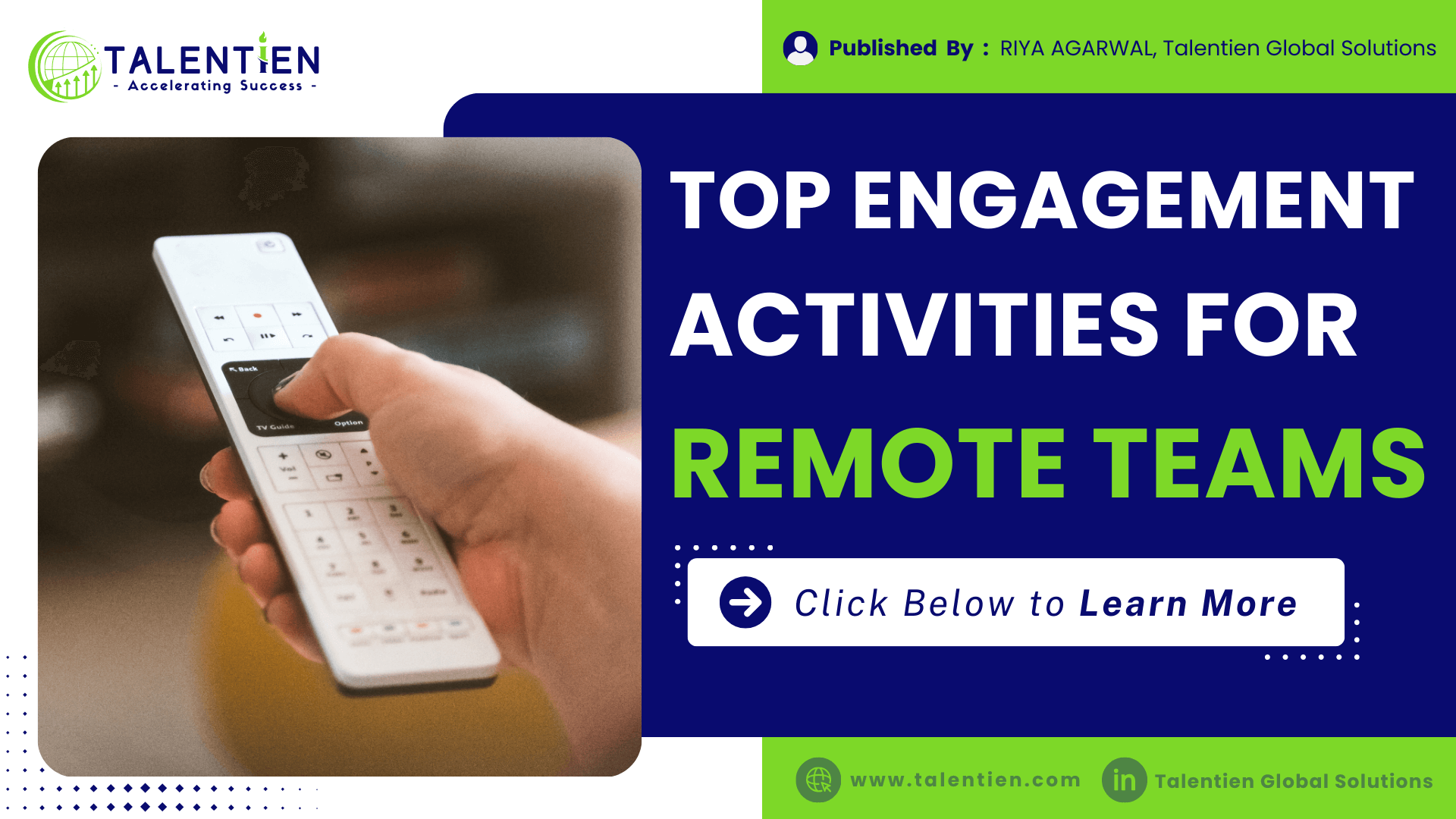 Employee Engagement Activities For Remote Teams - talentien.com