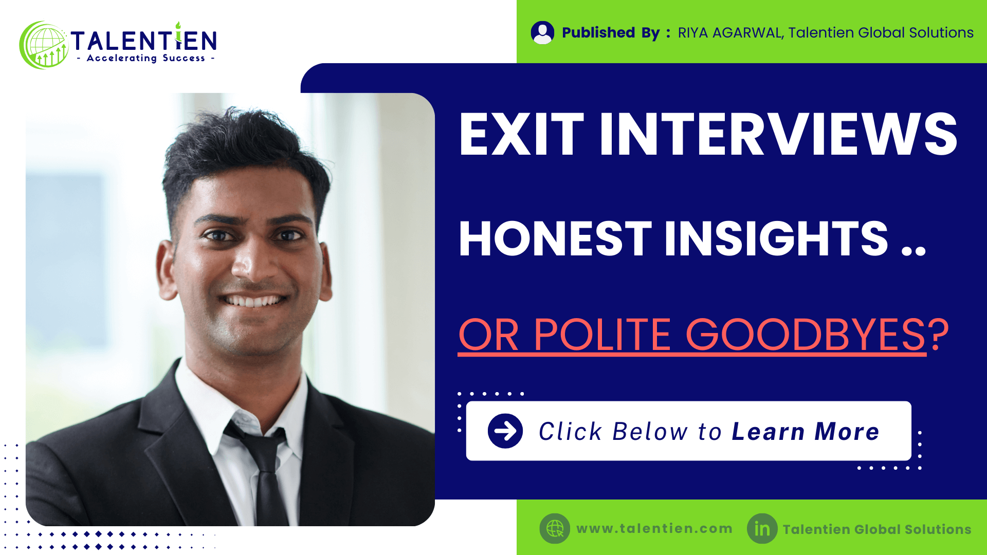 Your Exit Interviews Are Honest - or Just Polite? - talentien.com